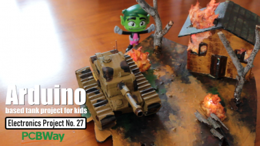 Arduino Based Tank Project For Kids
