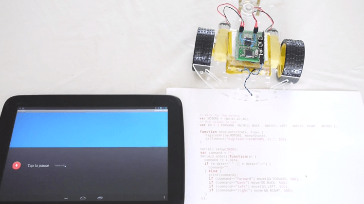 Bluetooth Voice Controlled Robot