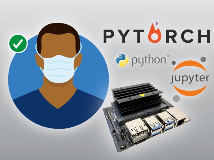 Audio-visual Face Mask Detection System On The Jetson Nano