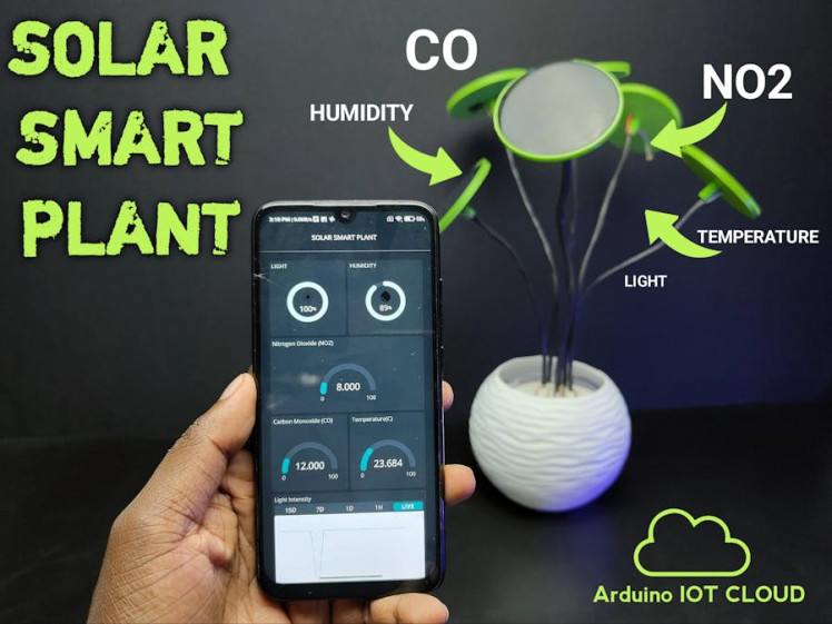 Arduino Iot Smart Solar Plant
