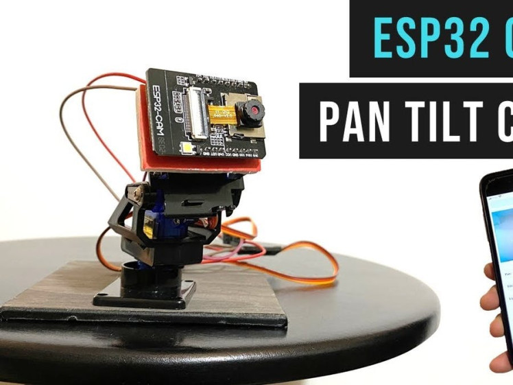 Diy Pan Tilt Control Using Servos For Esp32 Cam