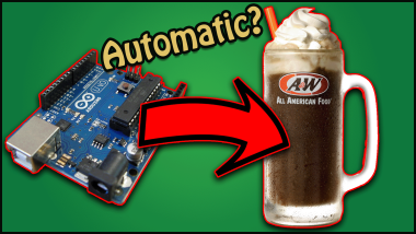 Arduino Root Beer Float Robot