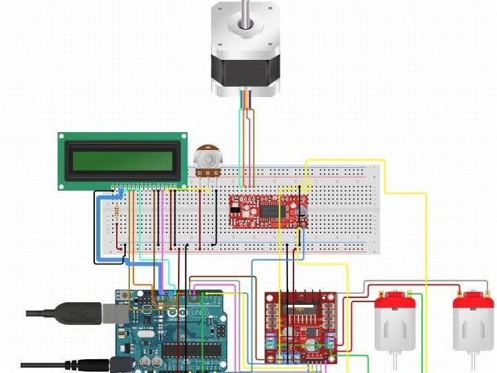 Analog Speedometer Using Arduino And Ir Sensor